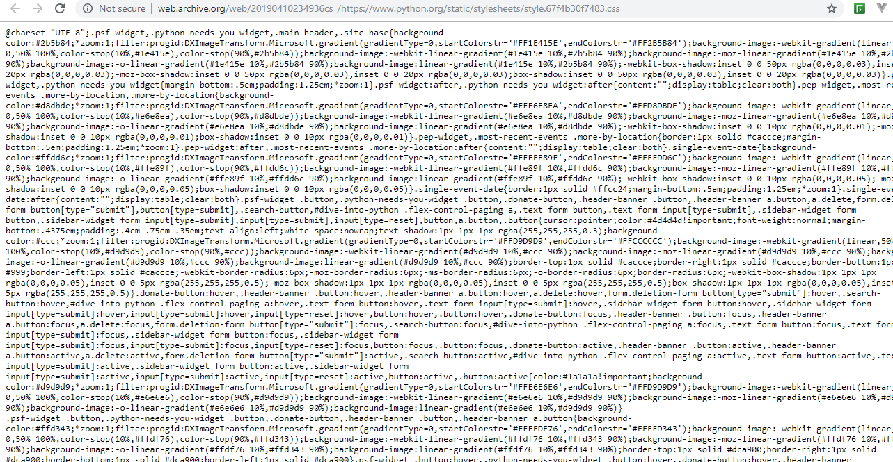 Download Page Not Appearing Correctly · Issue #1420 · python/pythondotorg · GitHub