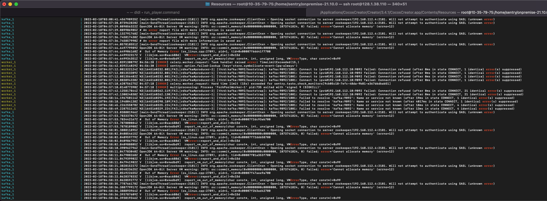Sentry No More Process Events · Issue 1328 · Getsentry Self Hosted · Github