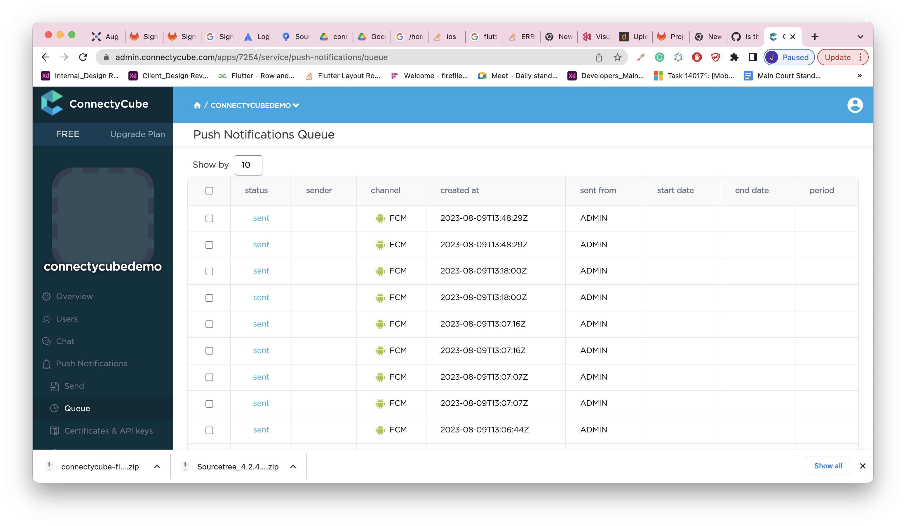 Is there any way we can connect user signed up via google / gmail ? can u provide me any example ...
