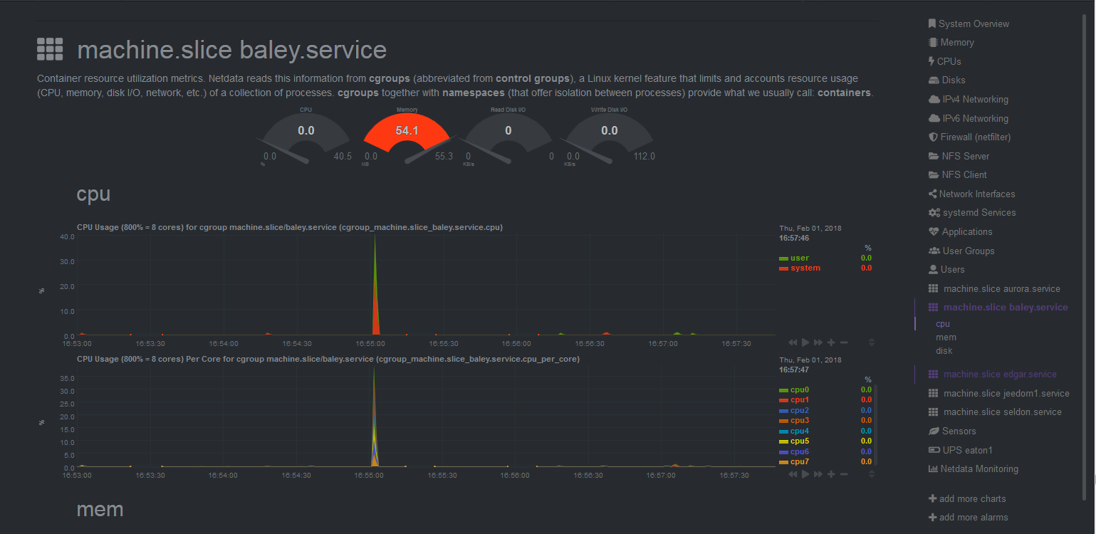systemd-nspawn containers · Issue #3367 · netdata/netdata · GitHub