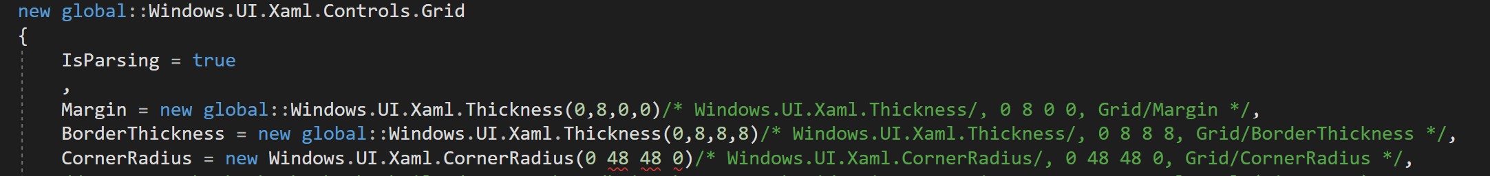 CornerRadius bug · Issue #3386 · unoplatform/uno · GitHub
