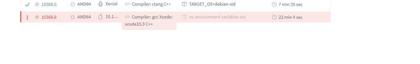 Gcc Xcode Build Failing On Travis · Issue 5897 · Lmmslmms · Github 2374