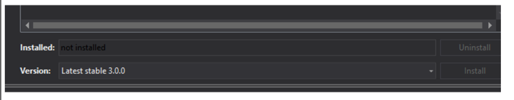 [DesignConsistency] NuGet Installation status text doesn’t look correct on dark theme currently ...