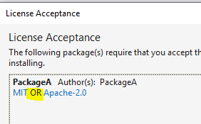 licenses UI experience · Issue #7467 · NuGet/Home · GitHub