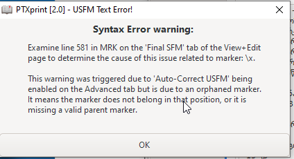 Erroneous error message · Issue #552 · sillsdev/ptx2pdf · GitHub
