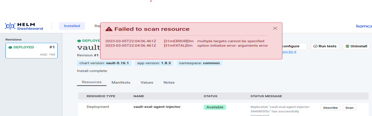 Failed to scan resources error · Issue #227 · komodorio/helm-dashboard · GitHub