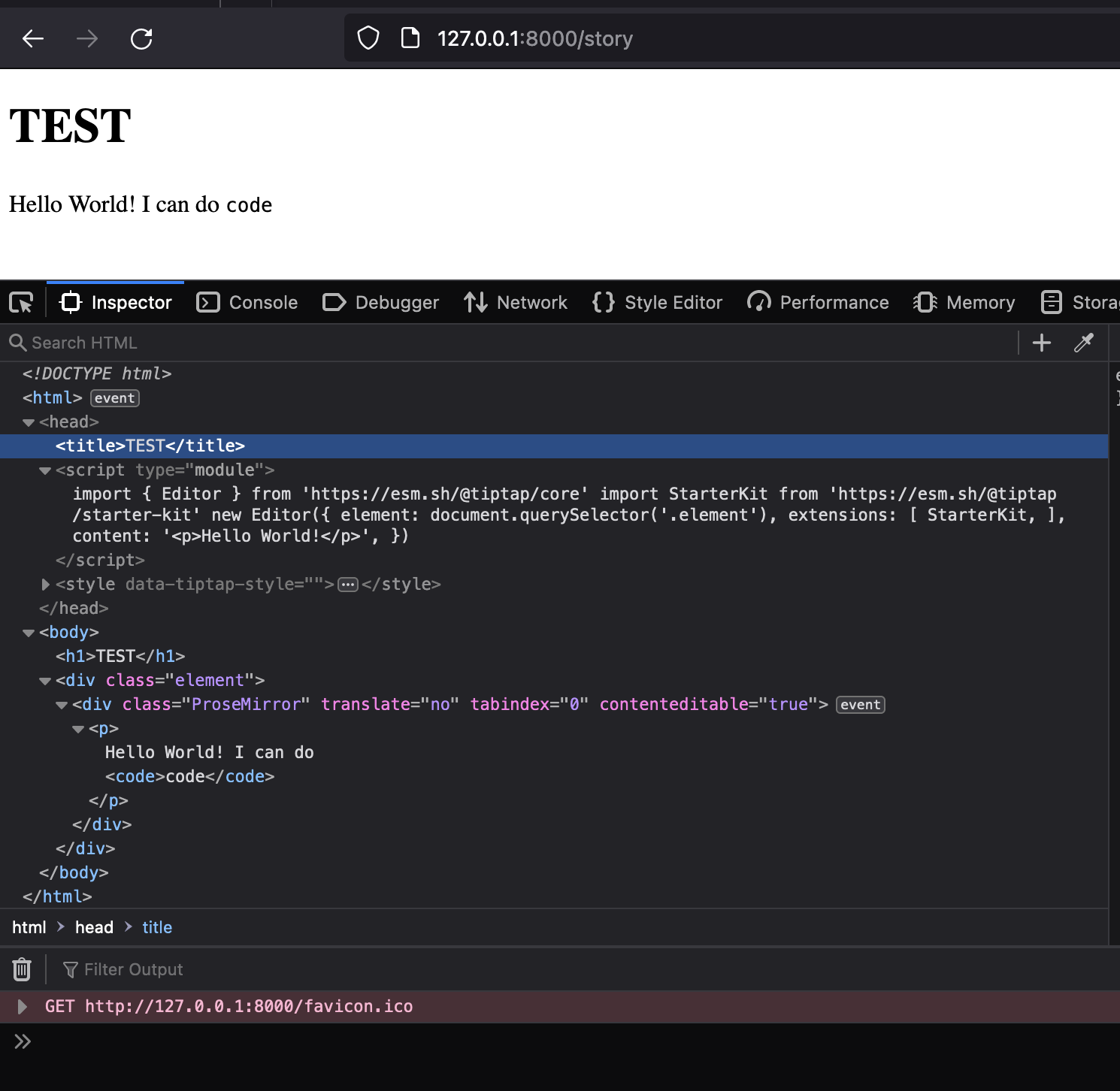 Doc on vanilla javascript is weird · Issue #2486 · ueberdosis/tiptap ...