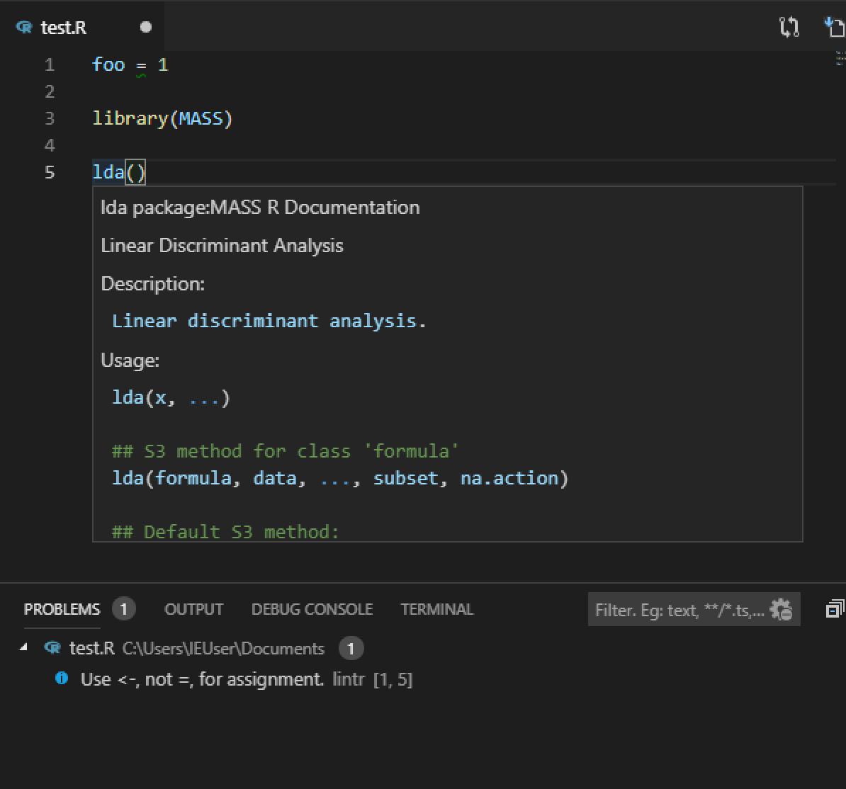 Not working in Windows · Issue #716 · REditorSupport/vscode-R · GitHub