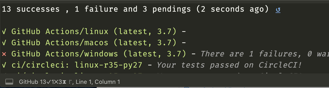 GitHub - randy3k/GitHubChecks: Show GitHub checks result in Sublime Text