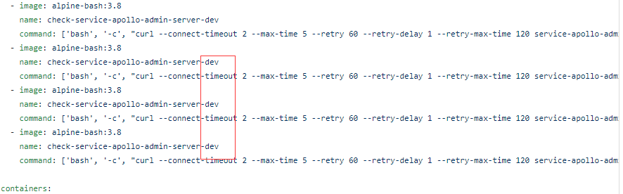 spec.template.spec.initContainers[1].name: Duplicate value · Issue #1789 · apolloconfig/apollo ...