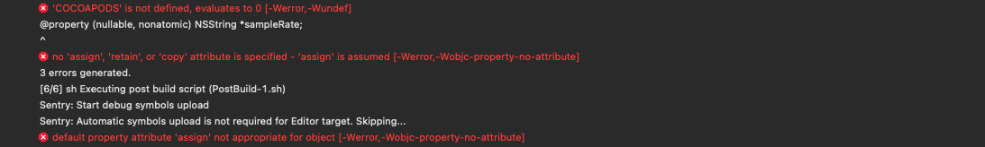 Compile error on Mac · Issue #255 · getsentry/sentry-unreal · GitHub