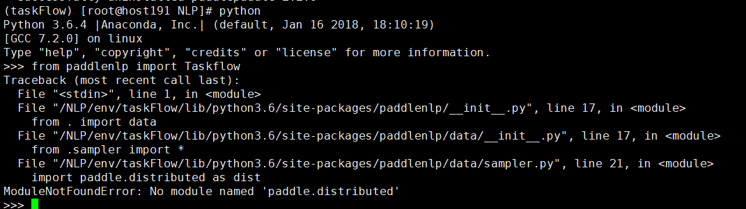 [Bug] 'paddle.distributed' should not import by import paddlenlp init ...