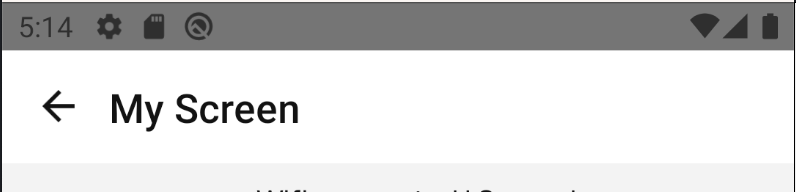 Extra margin on right of header back button on Android, not sure how to ...