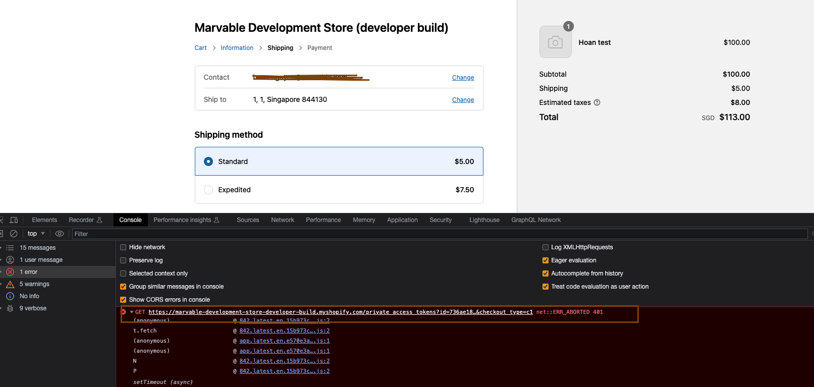 [Bug]: Private access token 401 · Issue #2544 · Shopify/cli · GitHub