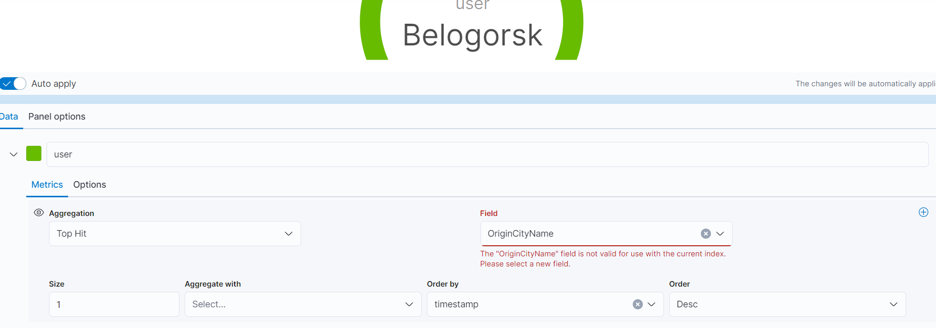 [TSVB] Shows result on gauge visualization with wrong aggregation · Issue #105048 · elastic ...