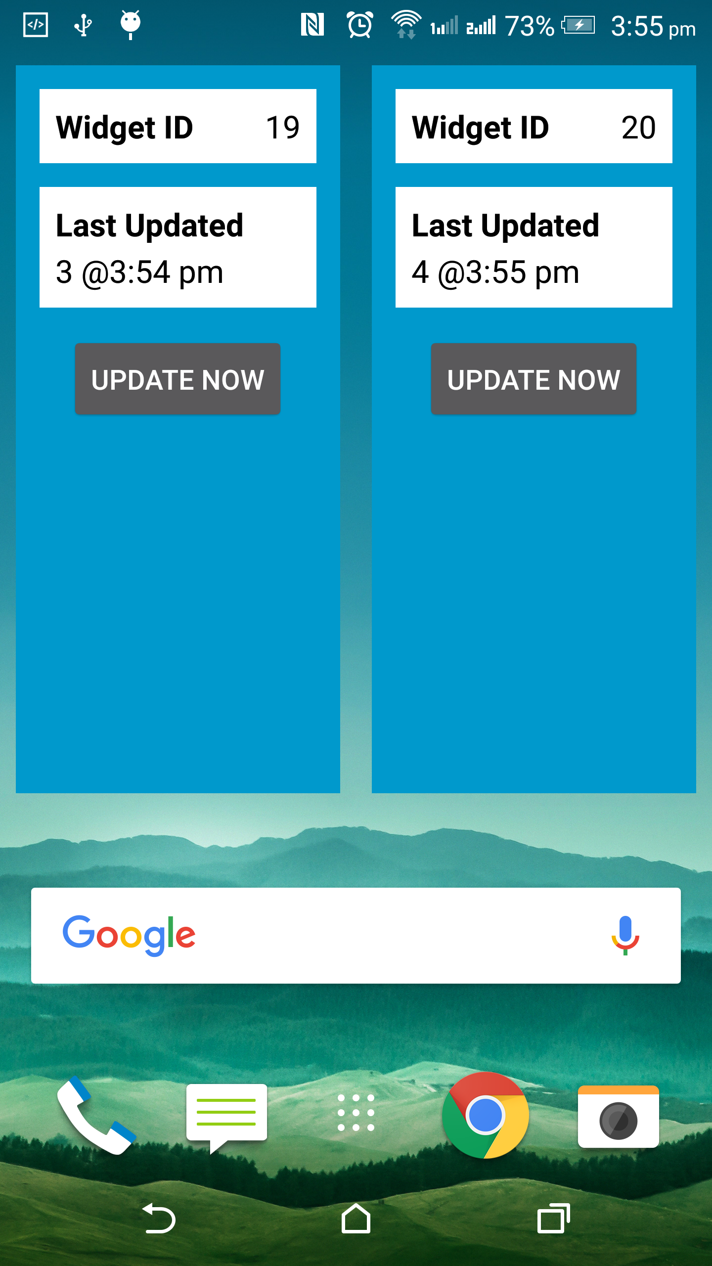 GitHub - sigma-s/GoogleAppWidgetSample: A sample app widget from the ...