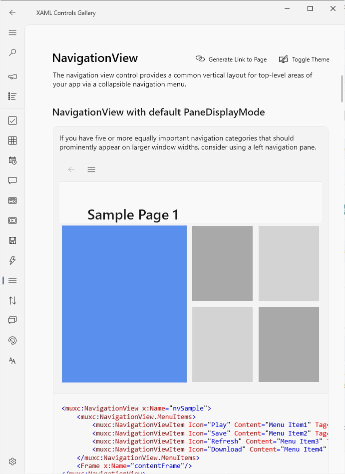 In 100% scaling, WinUI 2.6 NavigationView settings icon is blurry when opened · Issue #5282 ...