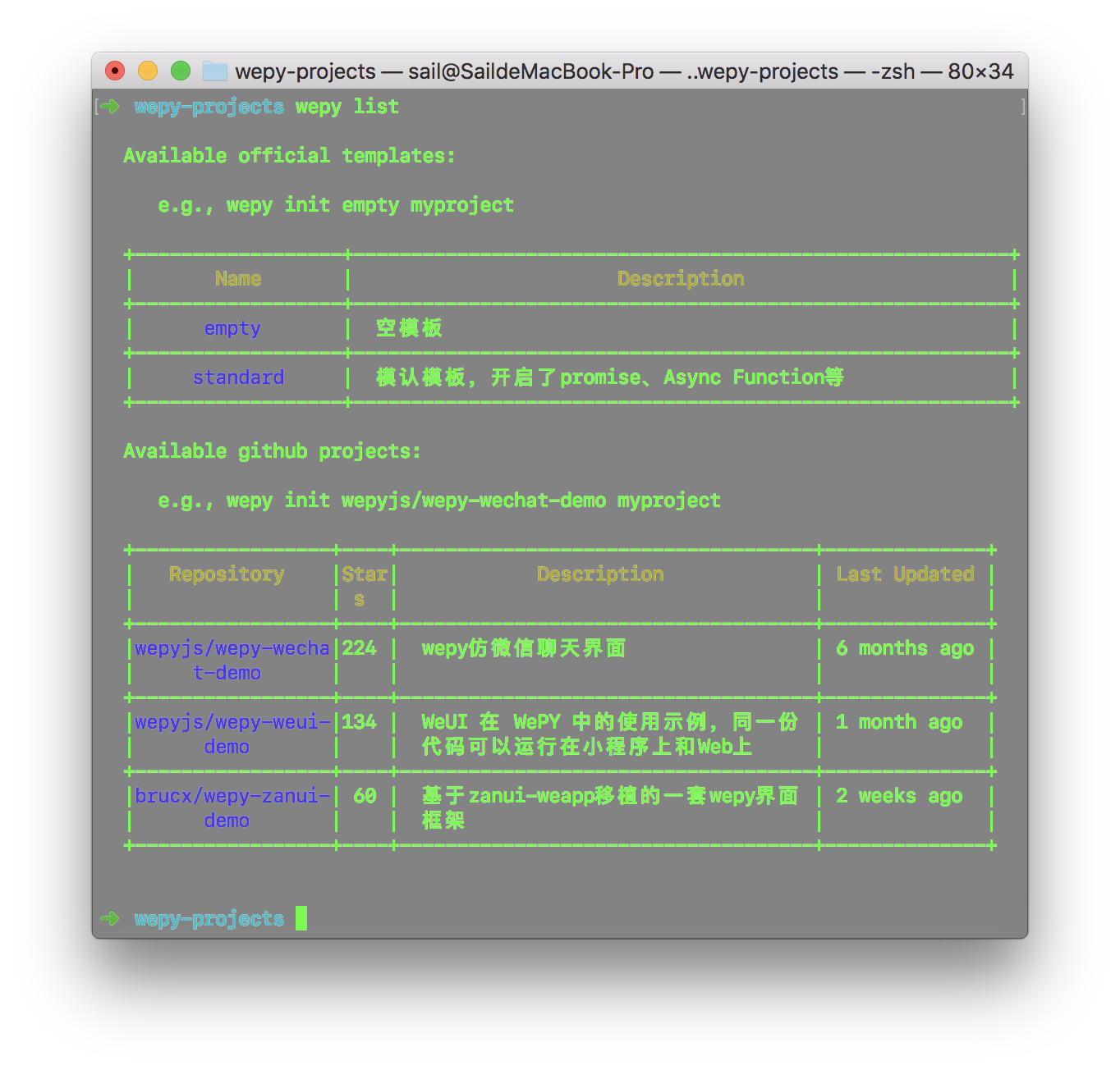 提一个小问题，wepy list 提示文字错误。 · Issue #1711 · Tencent/wepy · GitHub