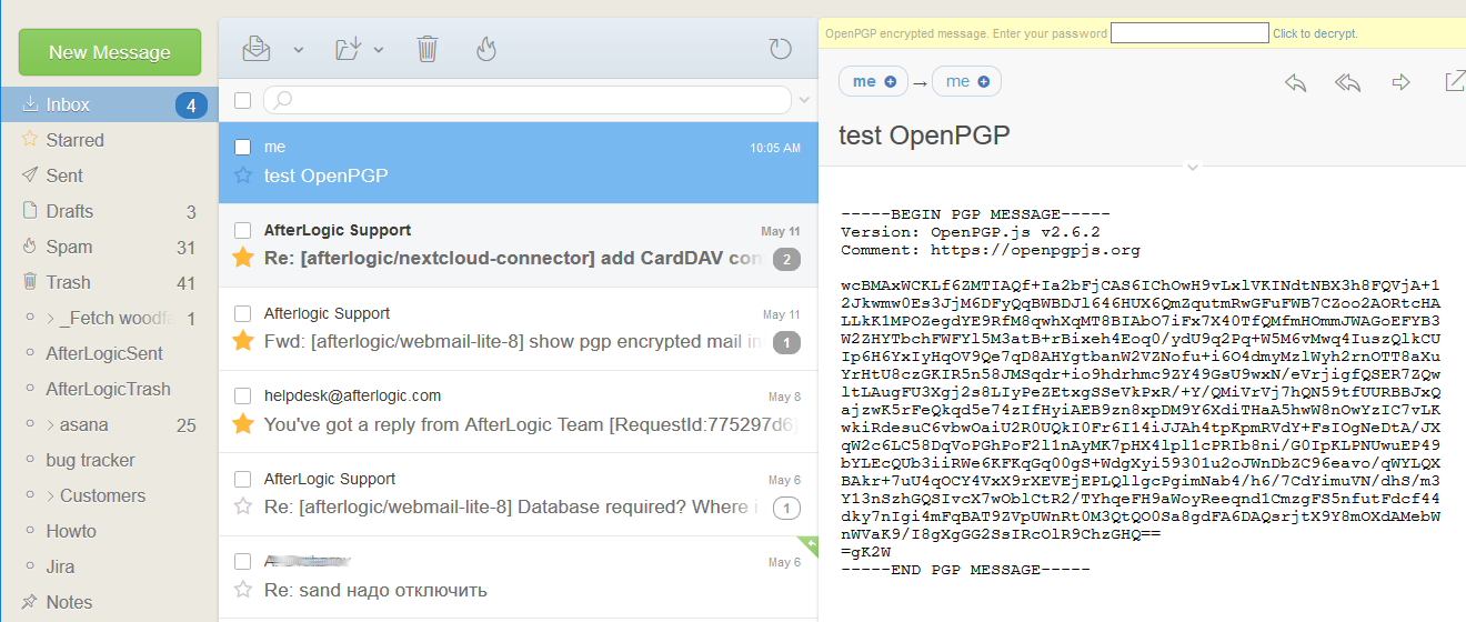 show pgp encrypted mail inline · Issue #45 · afterlogic/webmail-lite-8 · GitHub