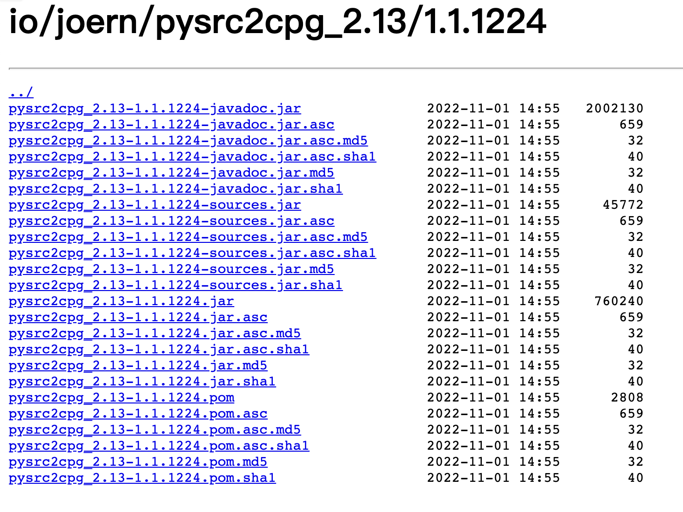 Is It Possible To Release Test Artifacts For Python Php Java And Jimple · Issue 1926 
