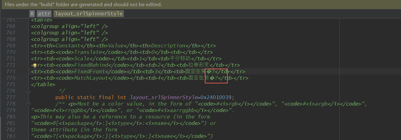 关于引入该项目中文乱码问题？ · Issue #674 · scwang90/SmartRefreshLayout · GitHub