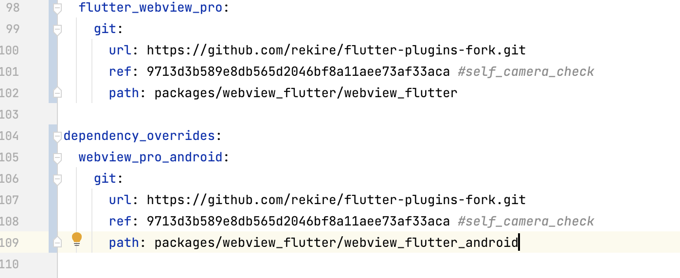 Webview Allow Camera Access is not working. · Issue #132 · rekire/flutter-plugins-fork · GitHub