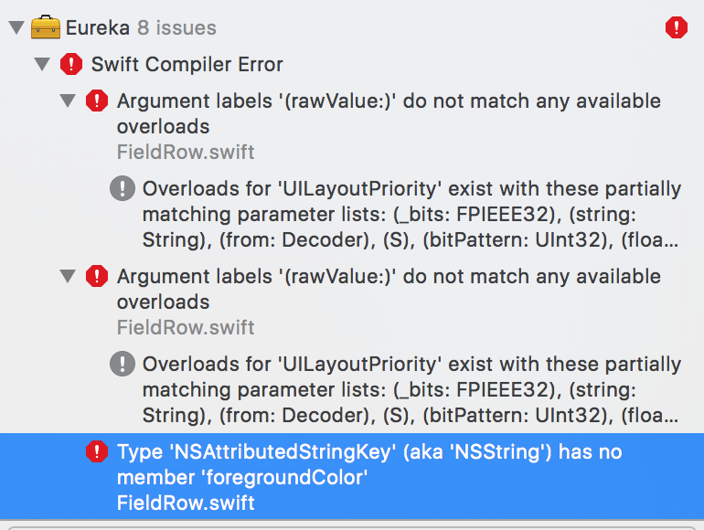 Xcode 9 Gm Issue On Compilation · Issue 1220 · Xmartlabseureka · Github 