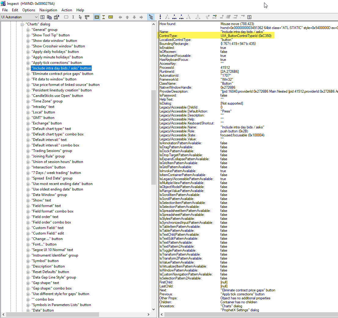 Checkboxes And Radio Buttons Are Inspected As Buttons Is There A Way Winappdriver Can Get The