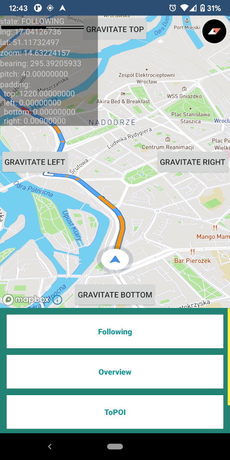 Separate Pucks Position On Screen From Padding · Issue 3954 · Mapboxmapbox Navigation Android 