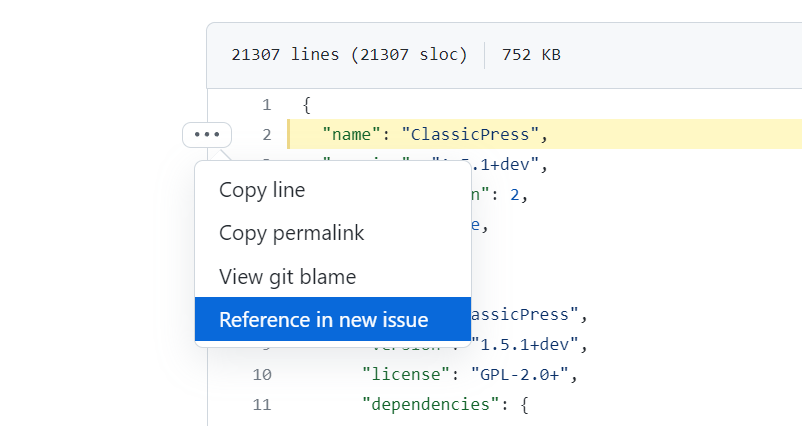 "Reference in new issue" doesn't work with template chooser · community · Discussion #45824 · GitHub