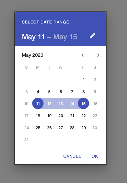 Regulate Date Range Validation Strategy · Issue 1635 · Muimaterial Ui
