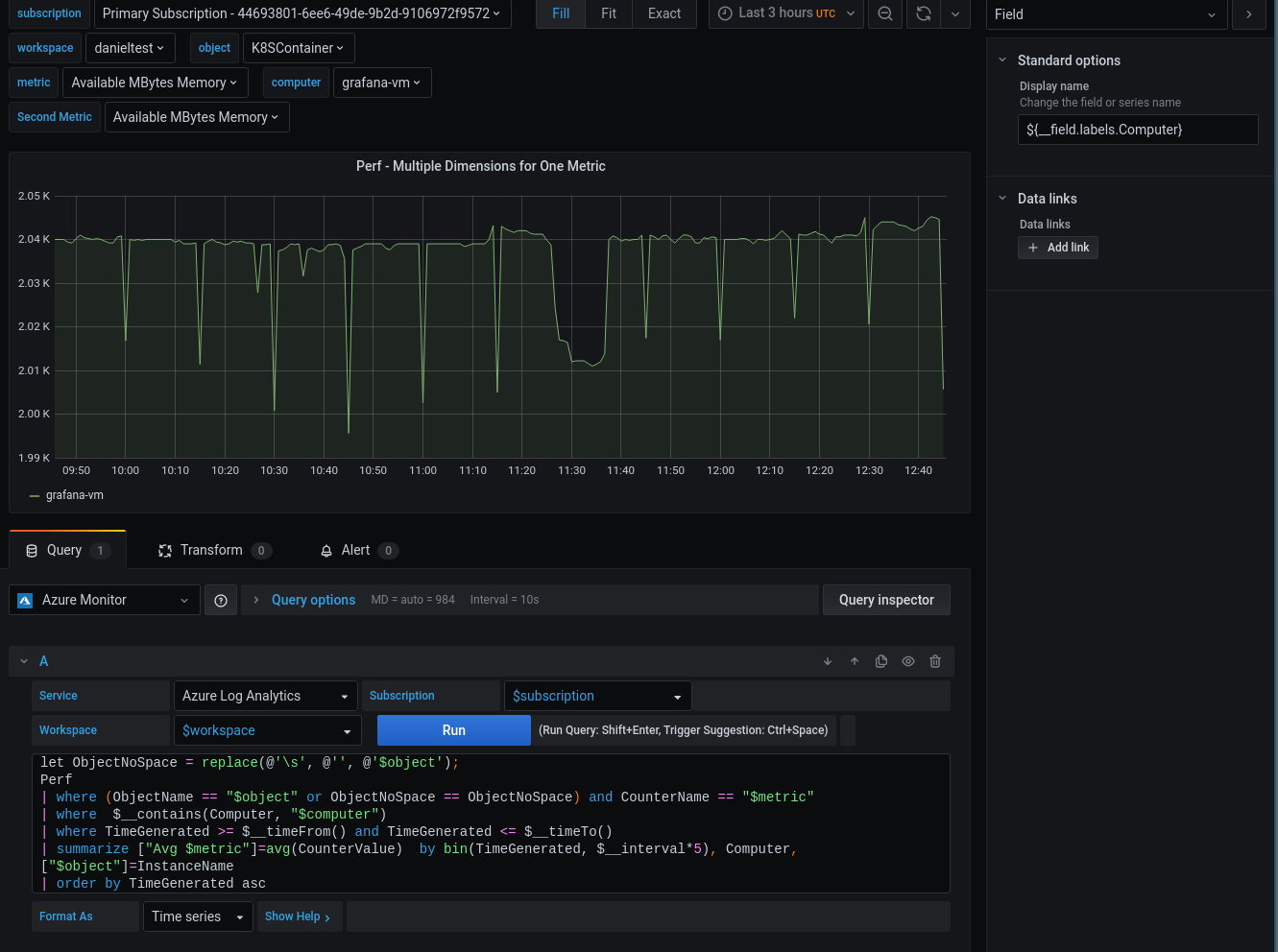 Data column name is now part of field name in 7.1 with Azure Log ...