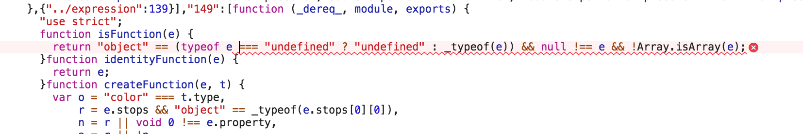 _typeof function in generated code calls itself before it is defined ... _typeof function in generated code calls itself before it is defined ...