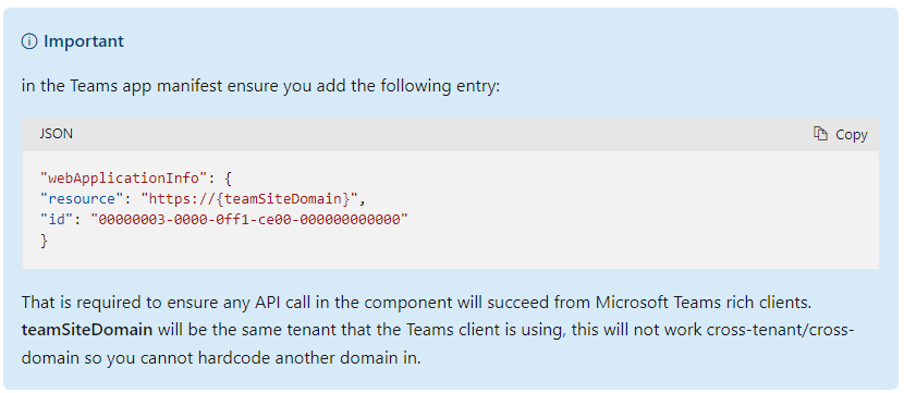 Graph Api Request Doesnt Work In Teams App · Issue 7687 · Sharepointsp Dev Docs · Github