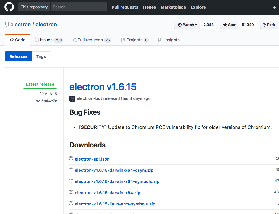 MAJOR BREAKING CHANGES · Issue #10797 · electron/electron · GitHub