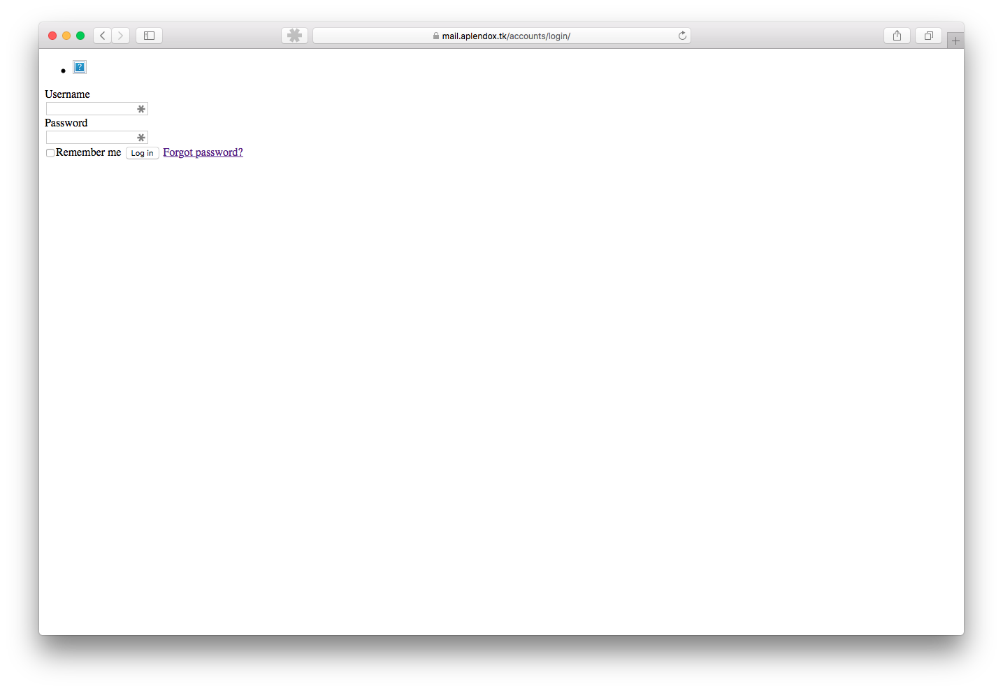 GUI Not Working · Issue #1497 · modoboa/modoboa · GitHub