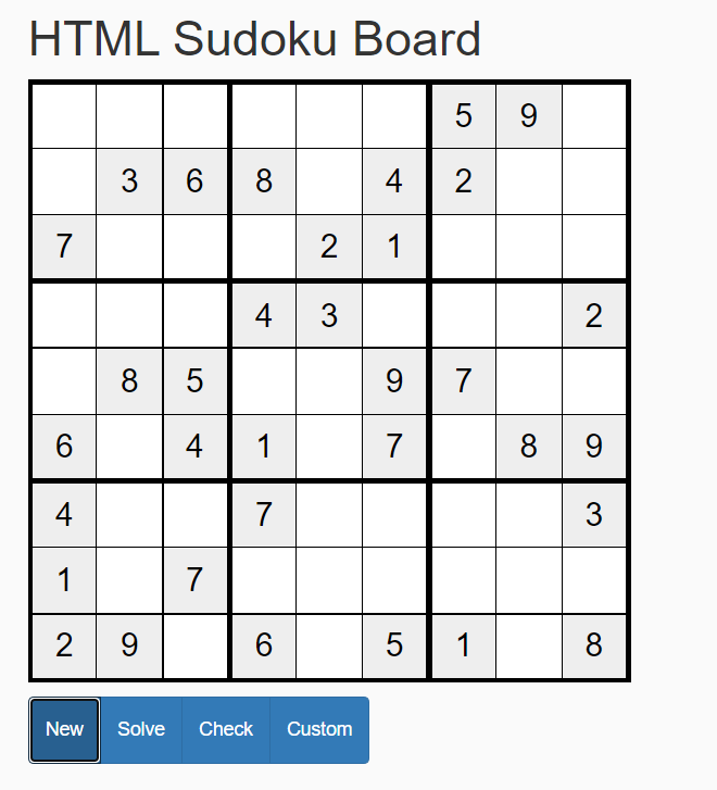 GitHub - pradeeppanayal/SudokuSolverAndValidator