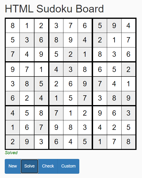 GitHub - pradeeppanayal/SudokuSolverAndValidator