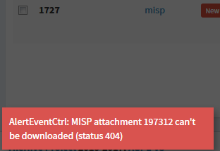 import alert from MISP when some attribute is "corrutped": empty case created · Issue #423 ...