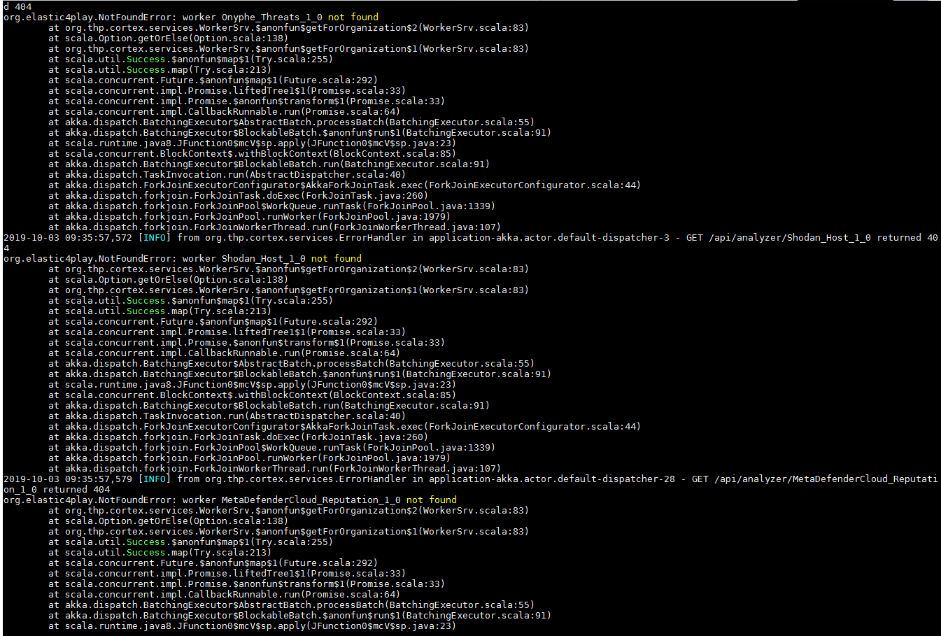 TheHive -> Cortex -> eg. FileInfo Analyzer · Issue #782 · TheHive-Project/TheHive · GitHub