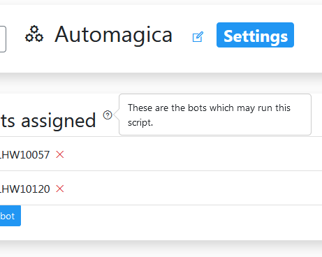 same script on multiple bots · Issue #92 · automagica/automagica · GitHub