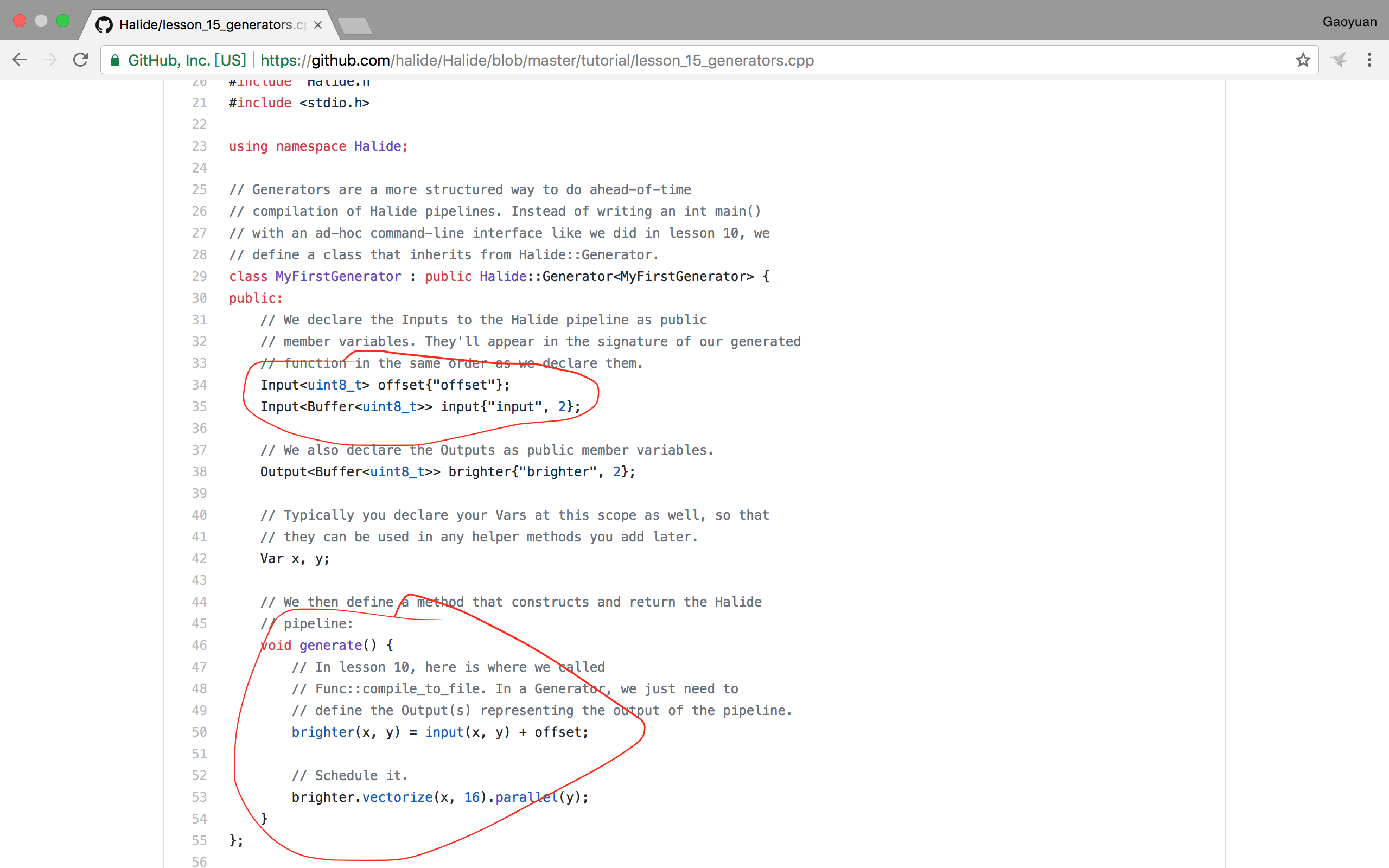 Confused about tutorial · Issue #2664 · halide/Halide · GitHub