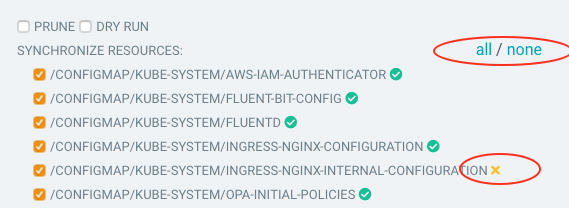 Argo Cd Ui Sync Only Missing Andor Outofsync · Issue 1961 · Argoprojargo Cd · Github