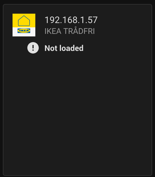 202150 Ikea Tradfri Integration Wont Load · Issue 50199 · Home Assistantcore · Github