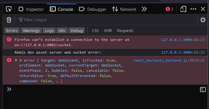 Changing devServerPort in remix.config.js has no effect on dev server websocket port · Issue ...