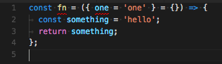 [themes] Incorrect syntax highlighting after destructured function arguments with a default ...