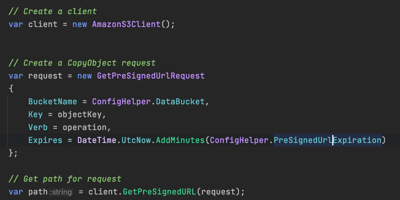 Unable To Upload Object With Presigned Url · Issue 1815 · Awsaws Sdk Net · Github