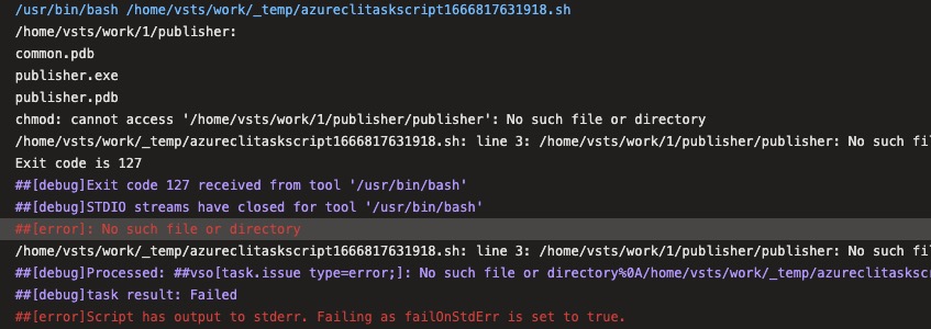 Publisher throwing an error 'No such file or directory' · Issue #123 · Azure/apiops · GitHub