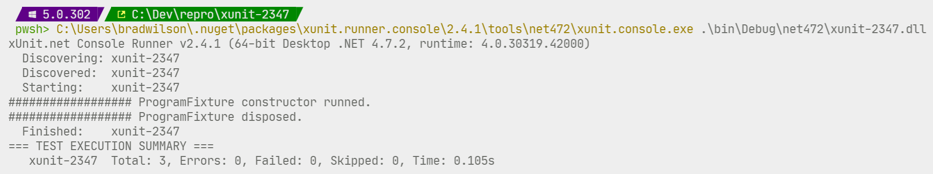 Class Fixture Constructor Called Multiple Times · Issue 2347 · Xunit Xunit · Github