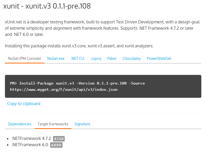 xunit visual studio runner for netstandard · Issue #1646 · xunit/xunit · GitHub